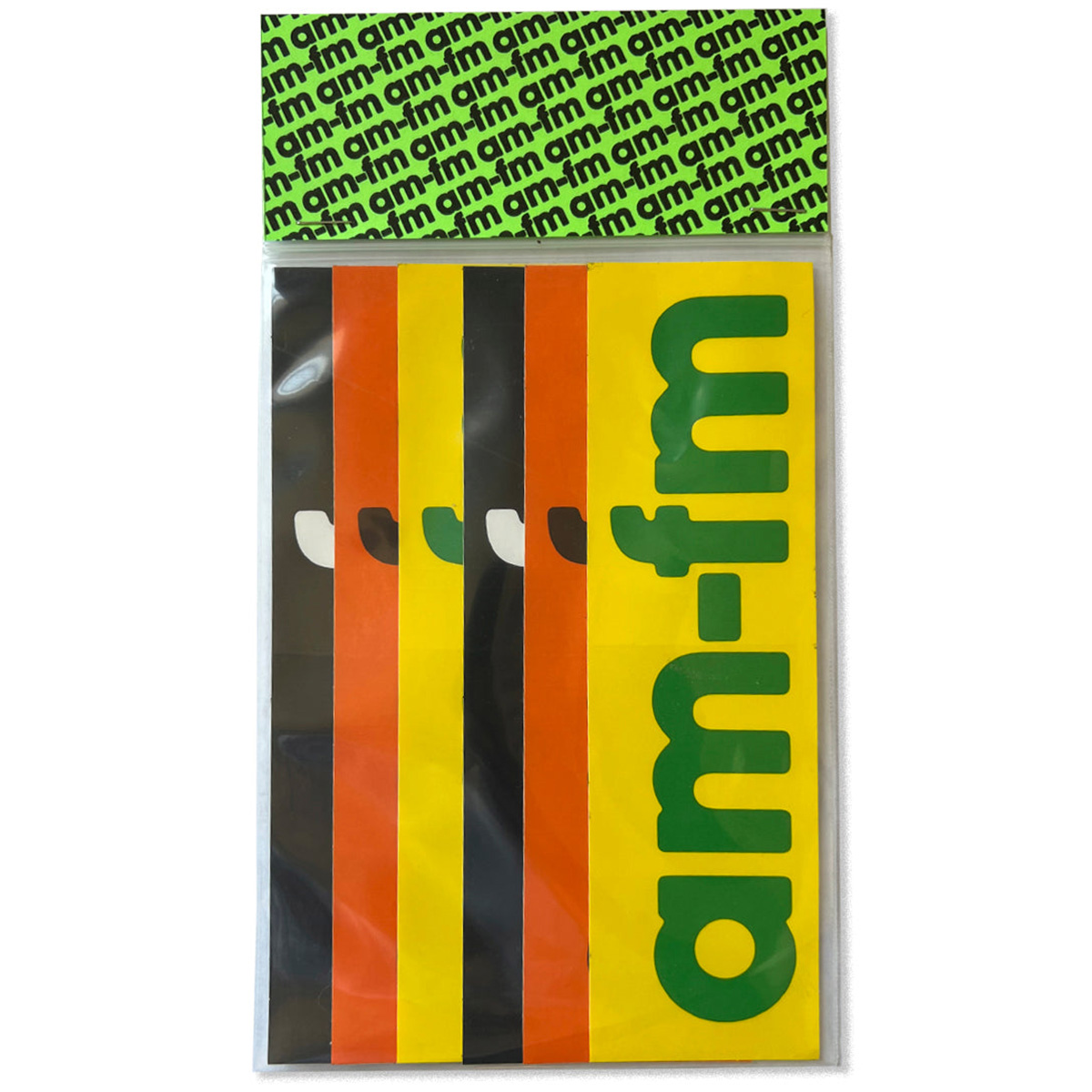 AM-FM OG Logo Sticker Multi | One Size | 1137883_One size