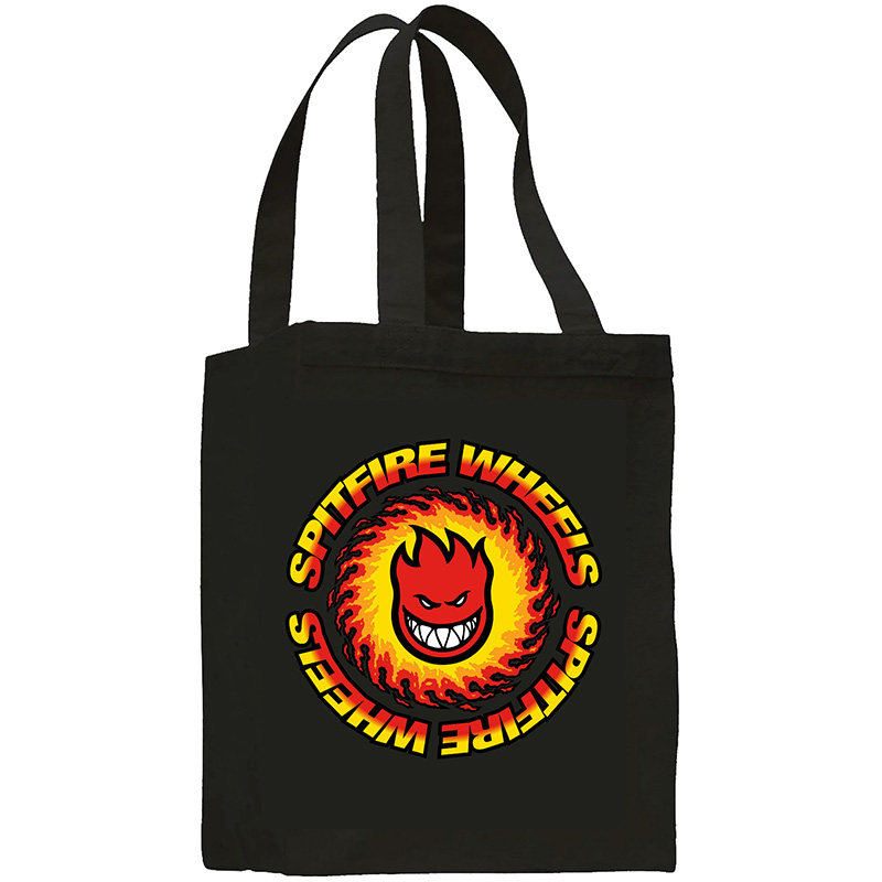Spitfire Og Fireball Tote Bag Black | 1114786_One Size