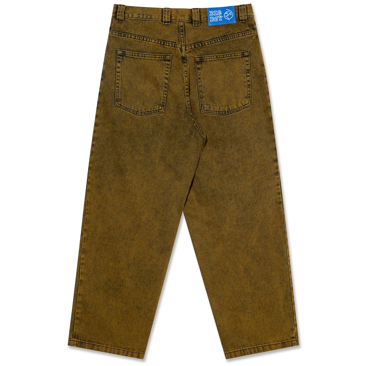 Polar Big Boy Pants Yellow Black | Skatestore