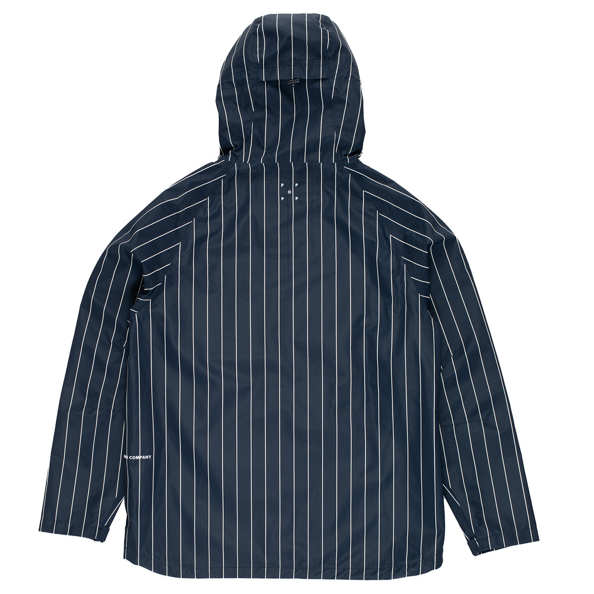 POP Pinstripe Oracle Jacket Navy/White | Skatestore