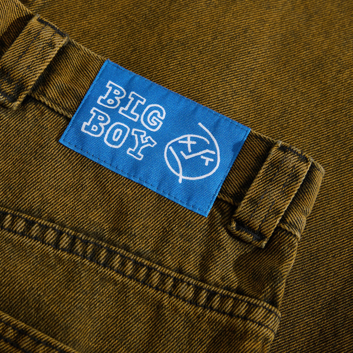 Polar Big Boy Pants Yellow Black | Skatestore