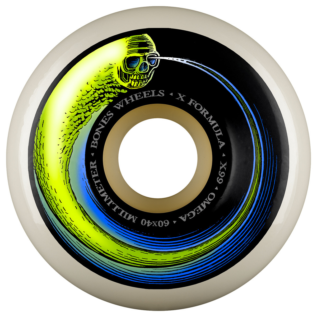 Bones X Formula Omega Wheels 99A 60MM | Skatestore