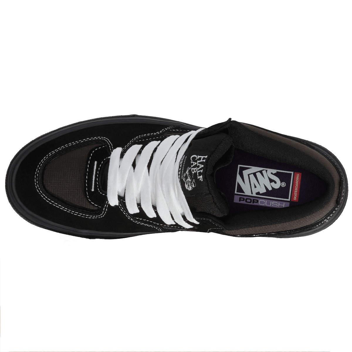 Vans Skate Half Cab Wafflecup Black/Asphalt | US 10.5 | 1147858_10.5