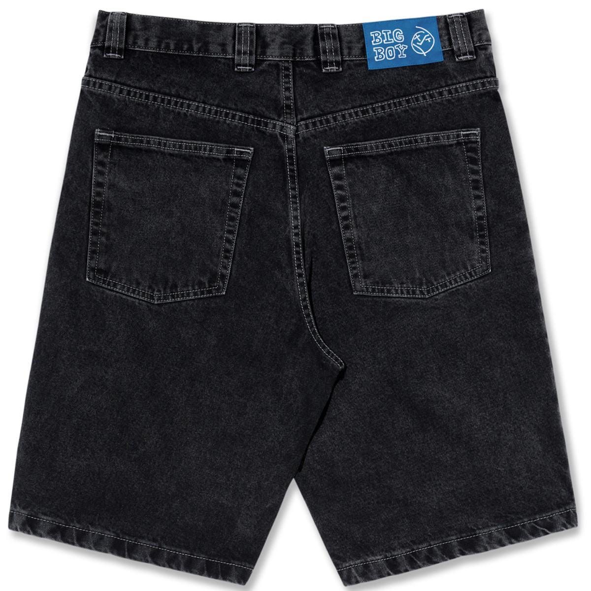 Polar Big Boy Shorts Silver Black | Skatestore