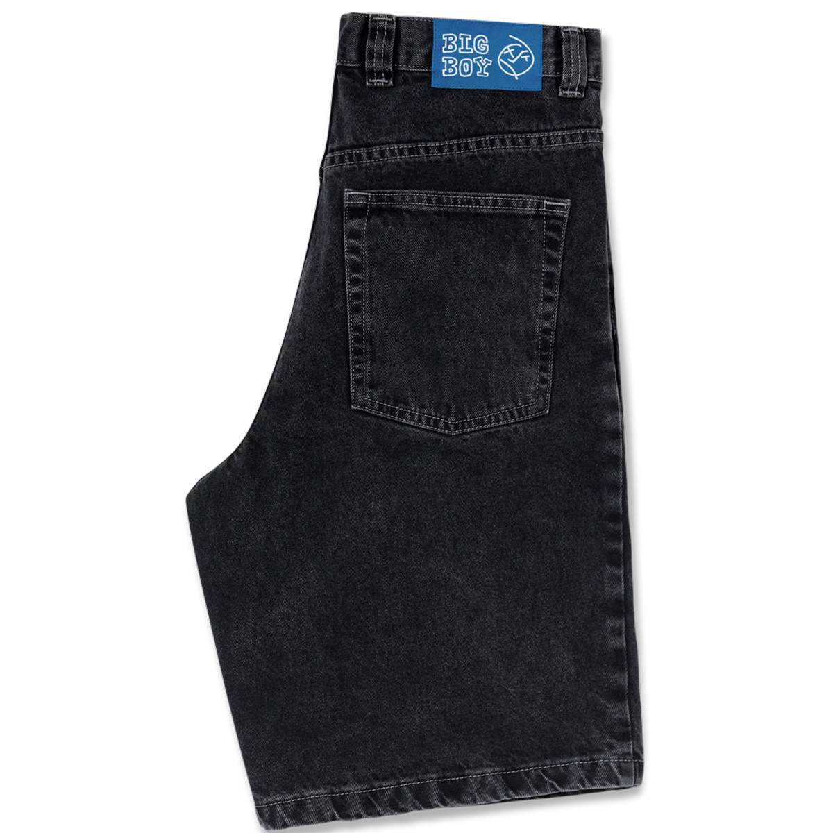 Polar Big Boy Shorts Silver Black | Skatestore